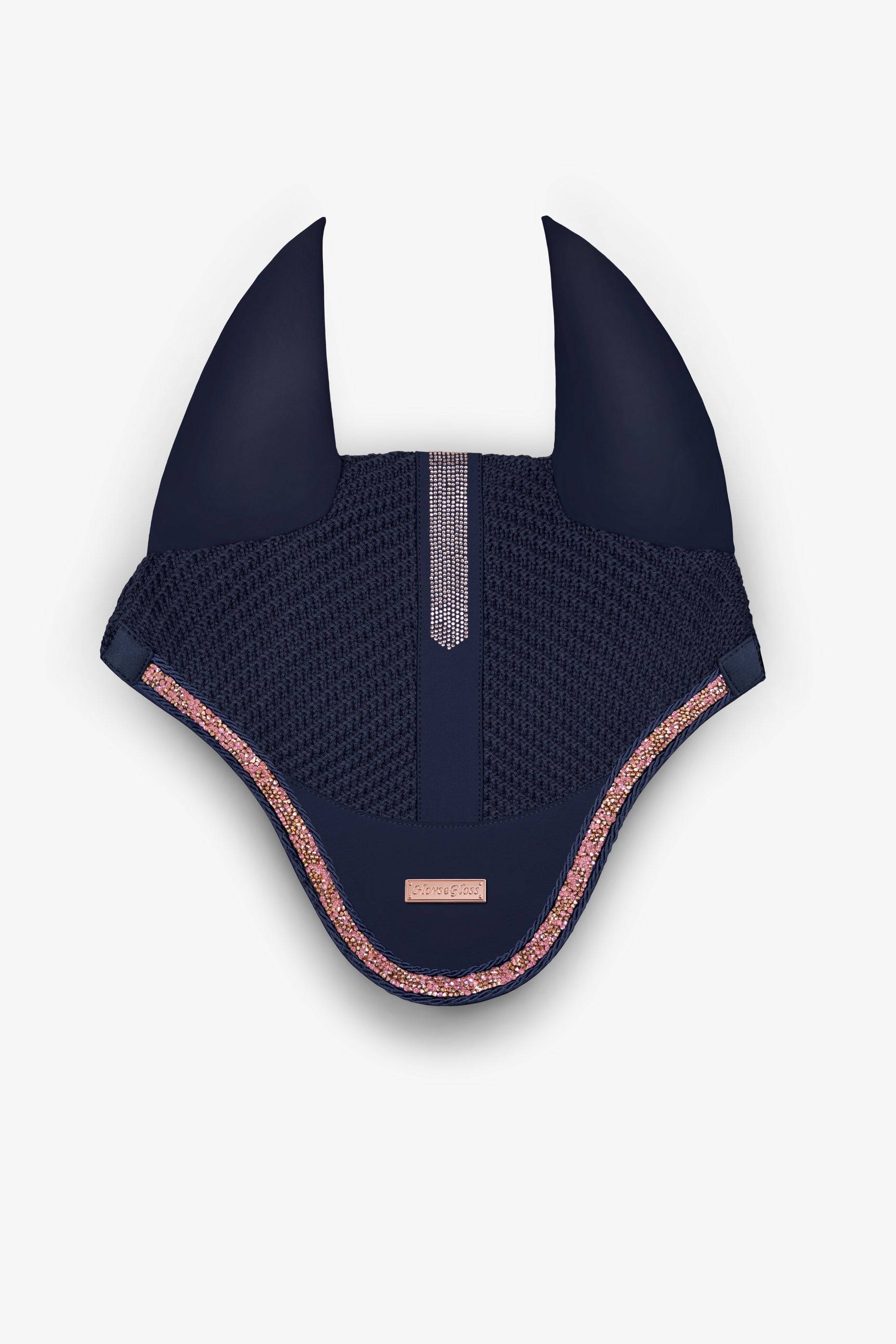 CELINE - EAR BONNET - NAVY – HorseGloss
